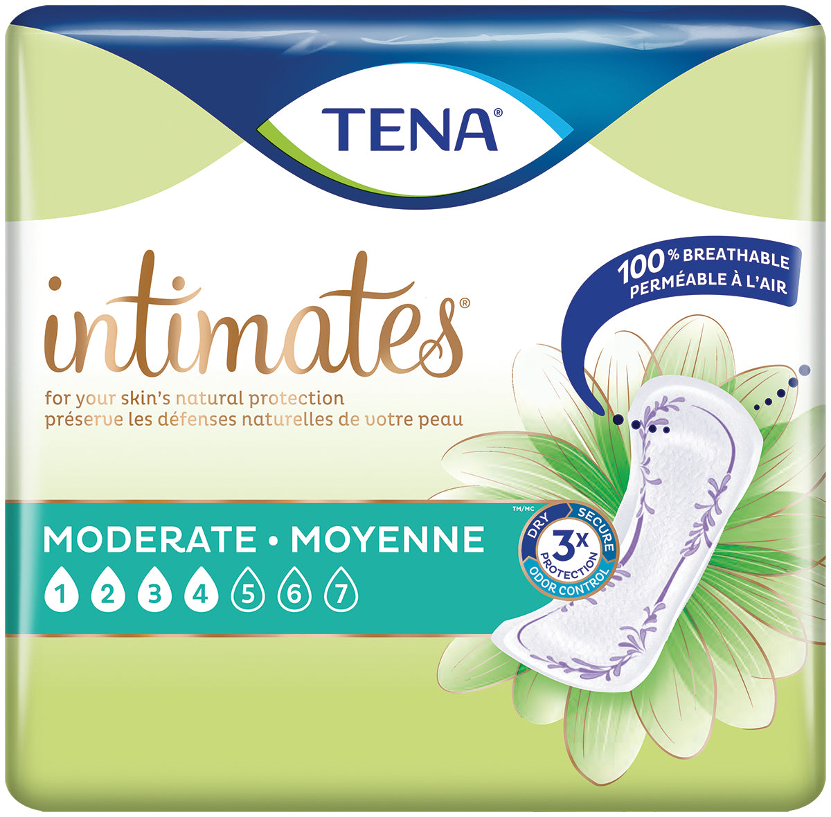Tena® Intimates Moderate Regular Incontinence Pad – Bowers Medical Supply
