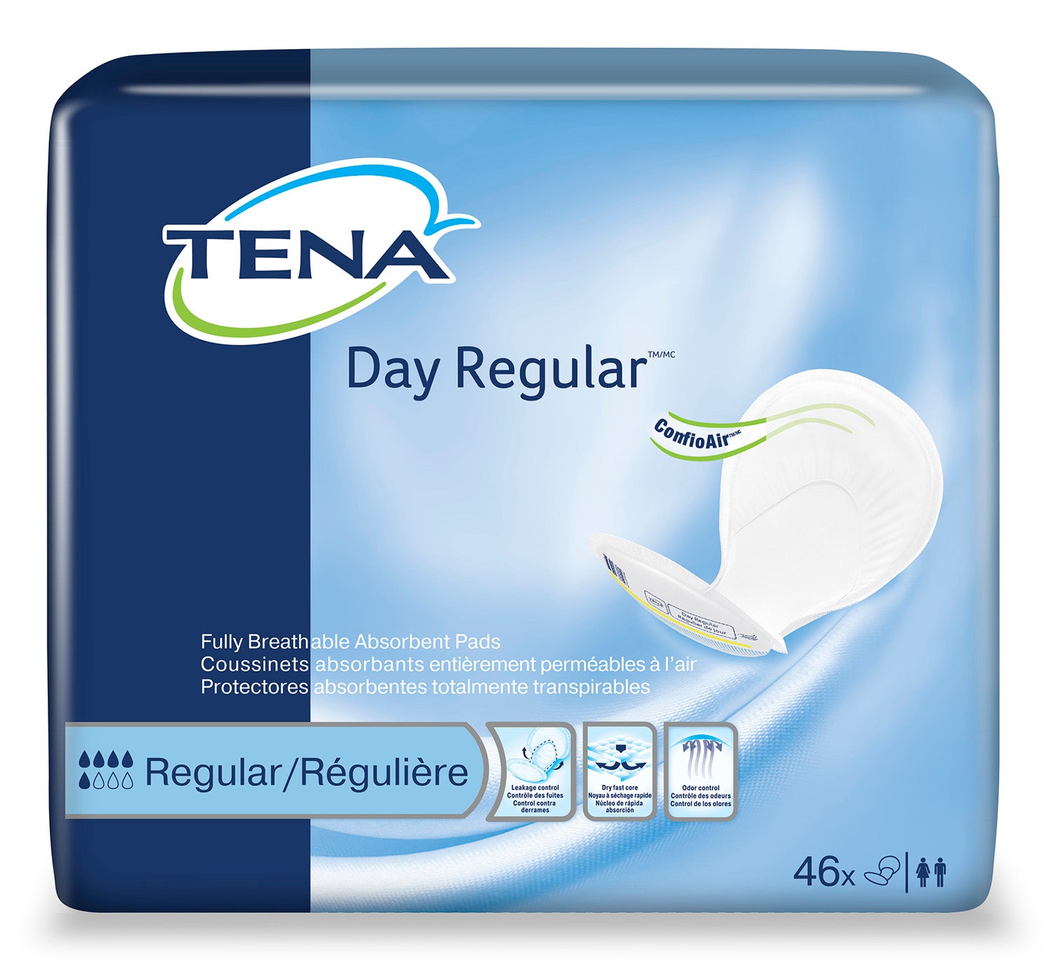 Tena® Day Regular Heavy incontinence pad – Bowers Medical Supply