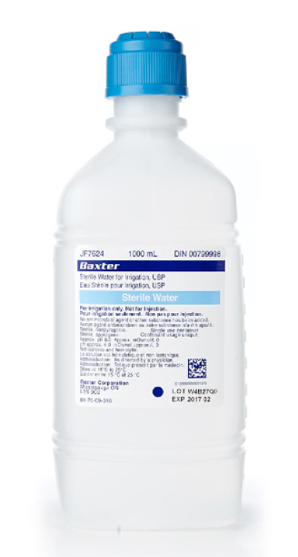 Baxter Sterile Water for Irrigation – Bowers Medical Supply